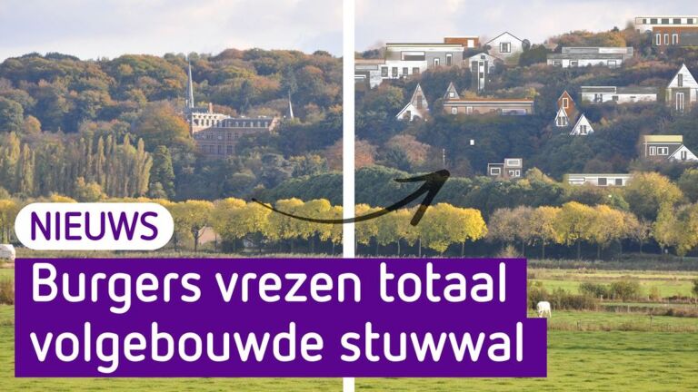 Grote villa's verrijzen op geliefde stuwwal: 'Hoe is het mogelijk dat ...