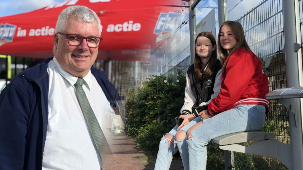 Geen bus naar school, want chauffeur Fred staakt: "Door werkdruk rijd ...