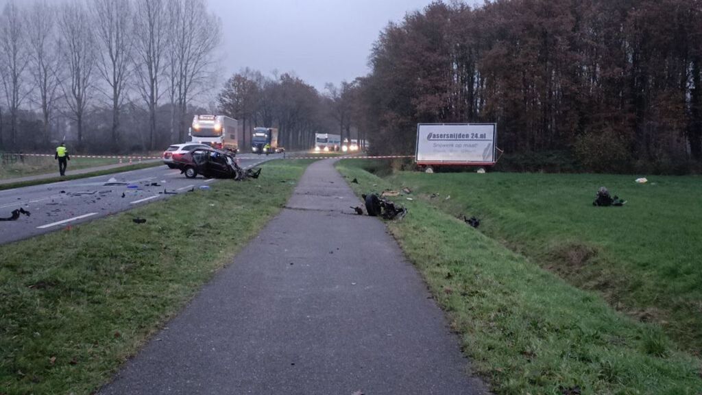 N318 weer open na ongeluk