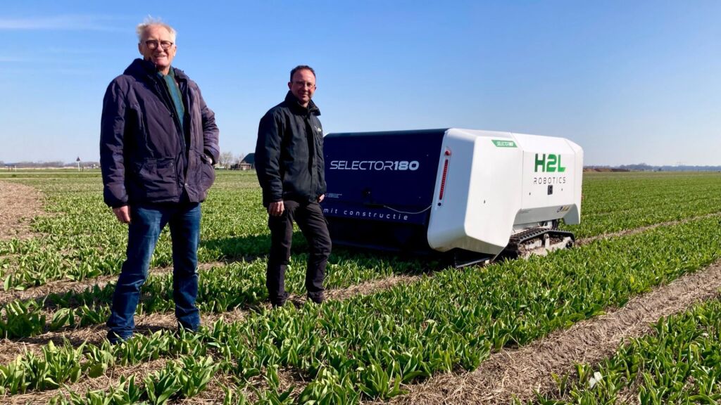 Robot vindt zieke tulpen, ex-bollenkweker Piet (76) bedacht het: "Nooit ...