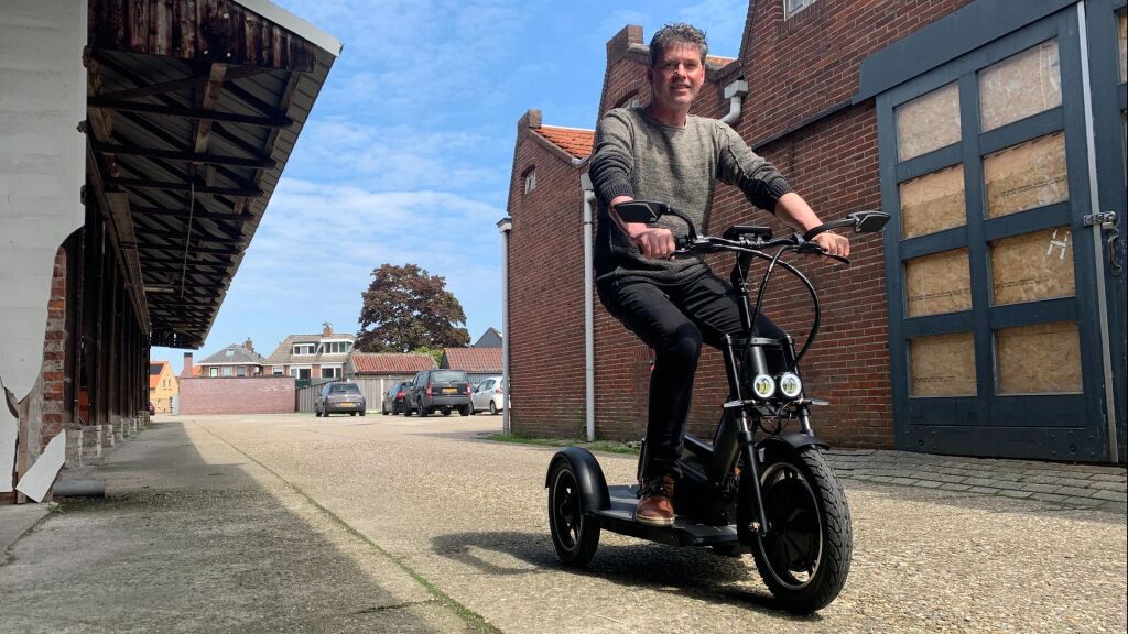 MS-patiënt Martin (58) uit Borne ontwerpt het hippe broertje van de ...